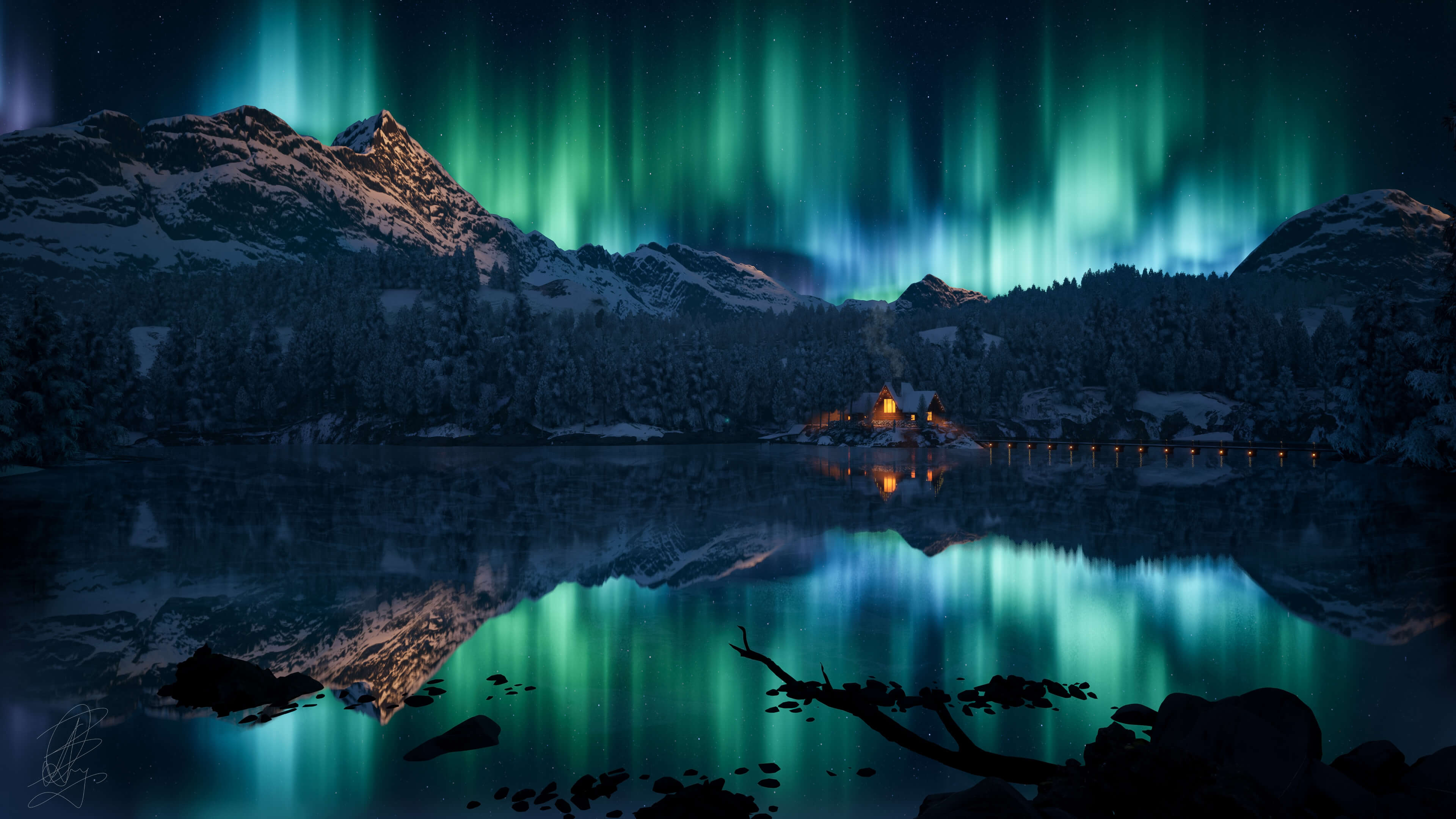 Northern Lights Desktop Wallpapers - Wallpaper Cave