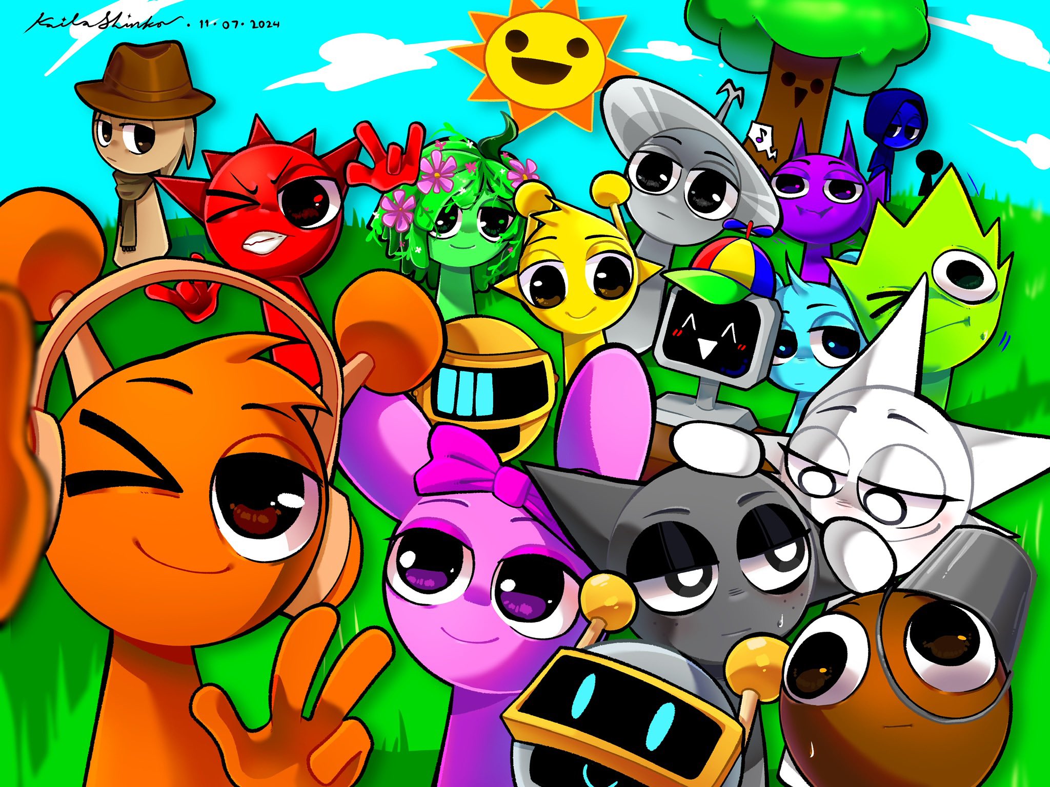 Sprunki Incredibox Wallpapers - Wallpaper Cave