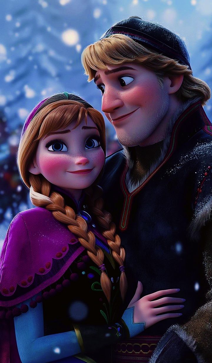 Anna And Kristoff Wallpapers - Wallpaper Cave