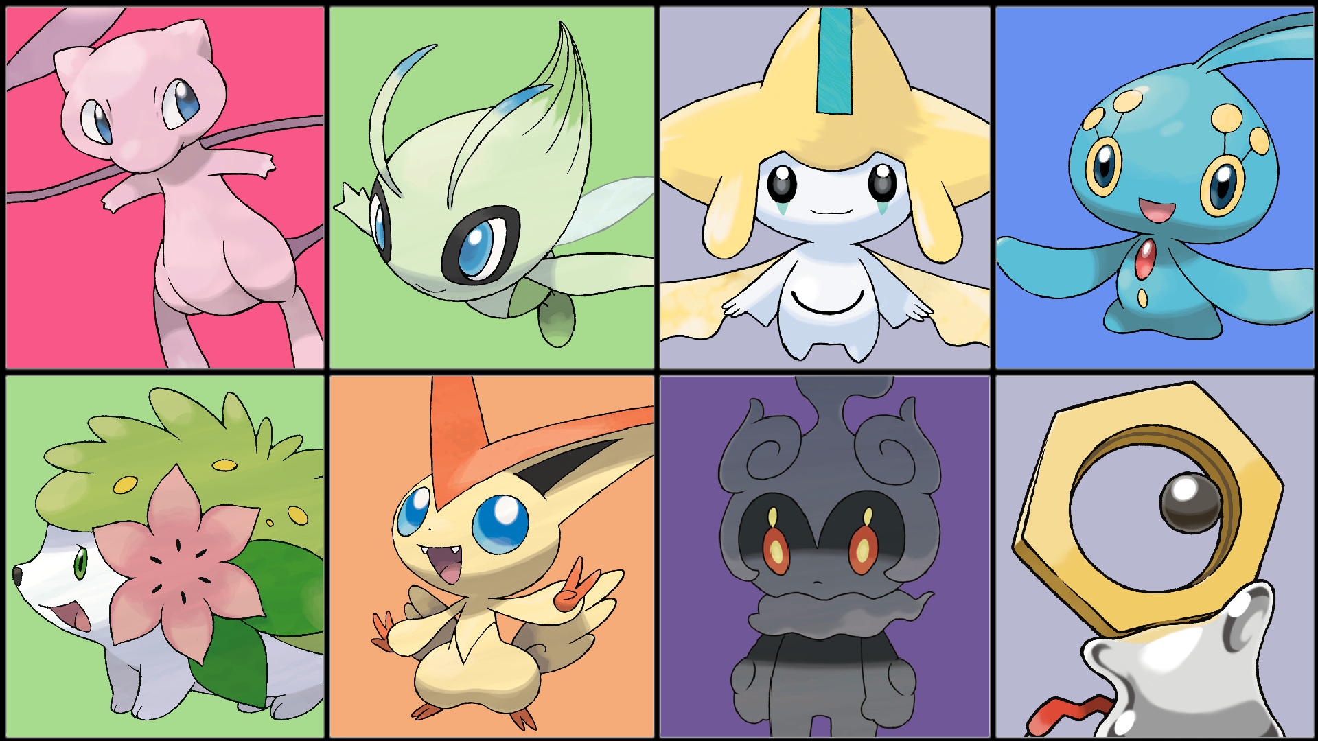 Cute Mythical Pokémon Wallpapers - Wallpaper Cave