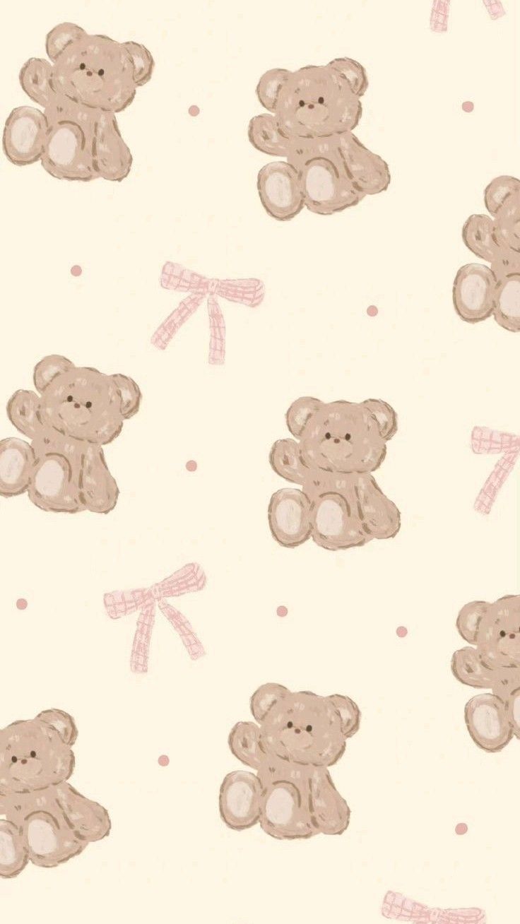 Coquette Bow Bear Wallpapers - Wallpaper Cave
