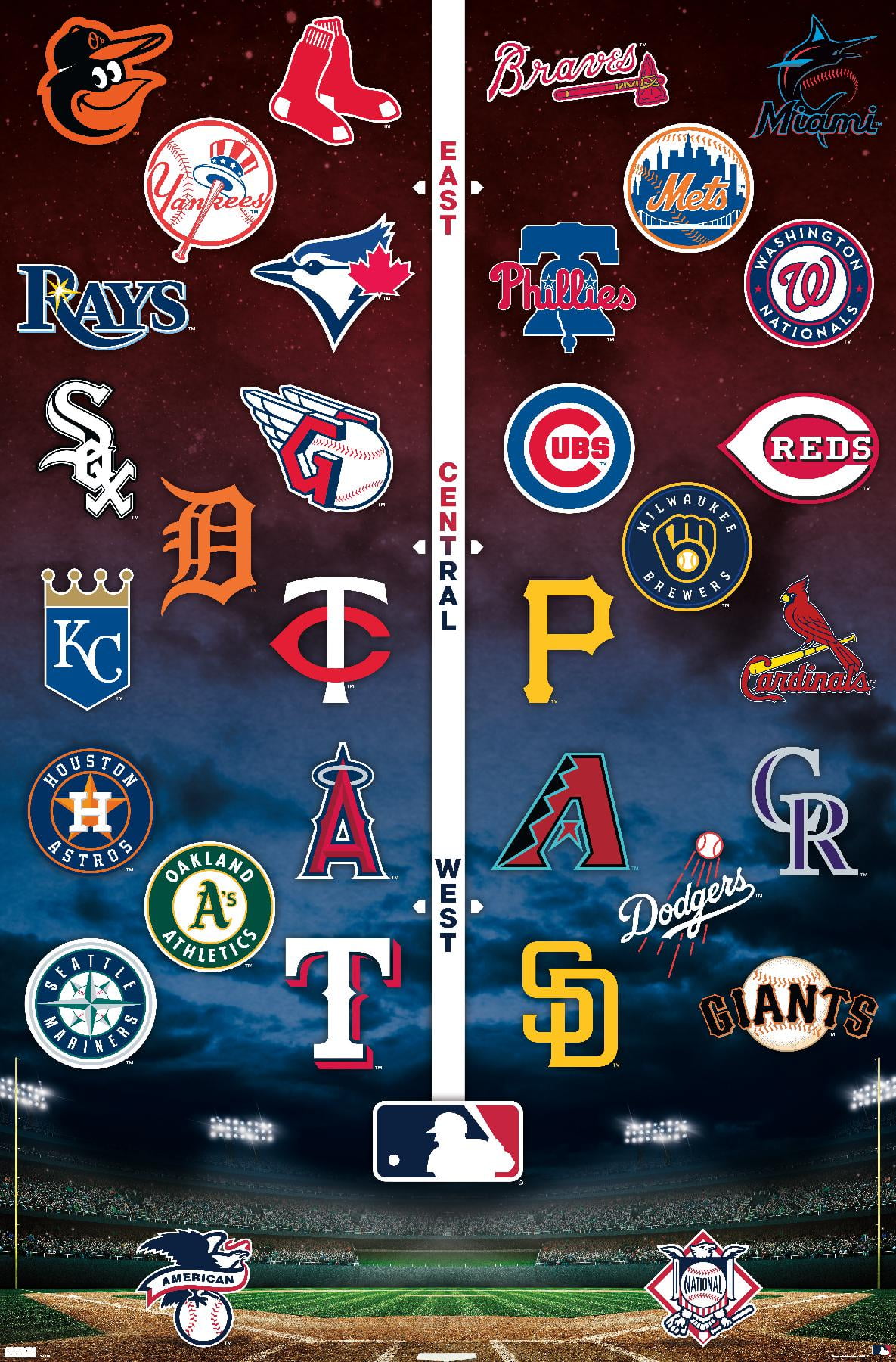 MLB Team Logos Wallpapers - Wallpaper Cave