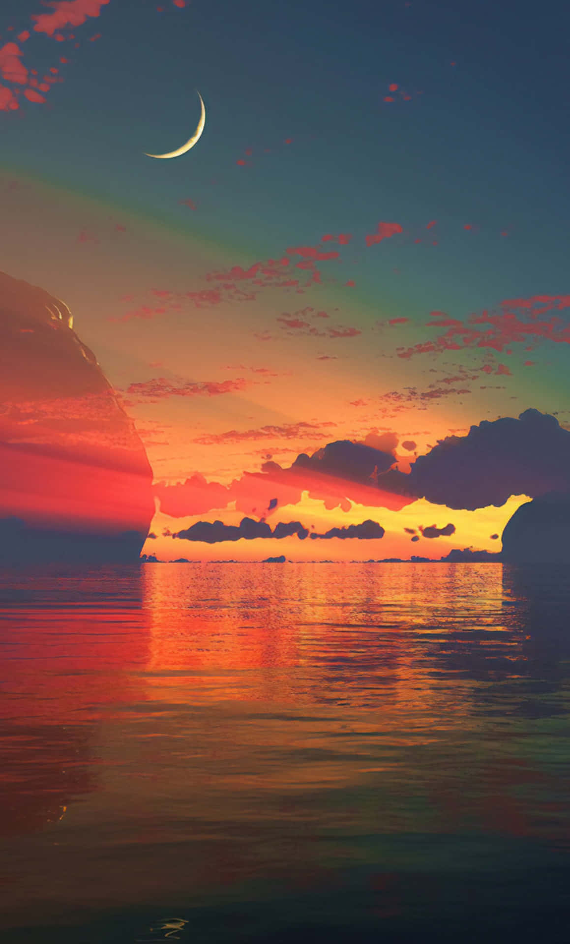 Moon Sunset Wallpapers - Wallpaper Cave