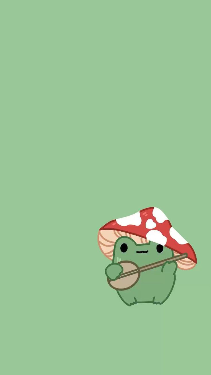 Cute Mushroom Frog Wallpapers - Wallpaper Cave