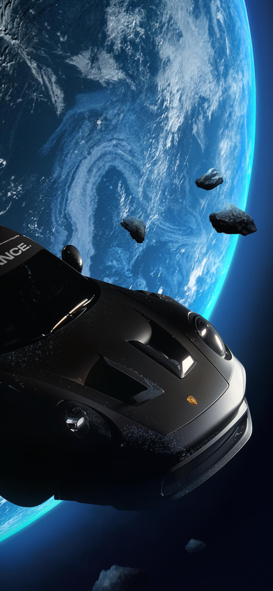 Car In Space Wallpapers - Wallpaper Cave