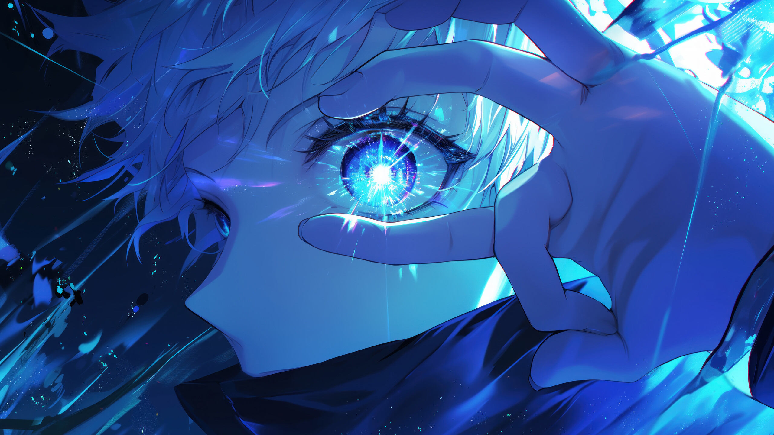 Satoru Gojo Eyes Wallpapers Wallpaper Cave Satoru Gojo Eyes Wallpapers Wallpaper Cave