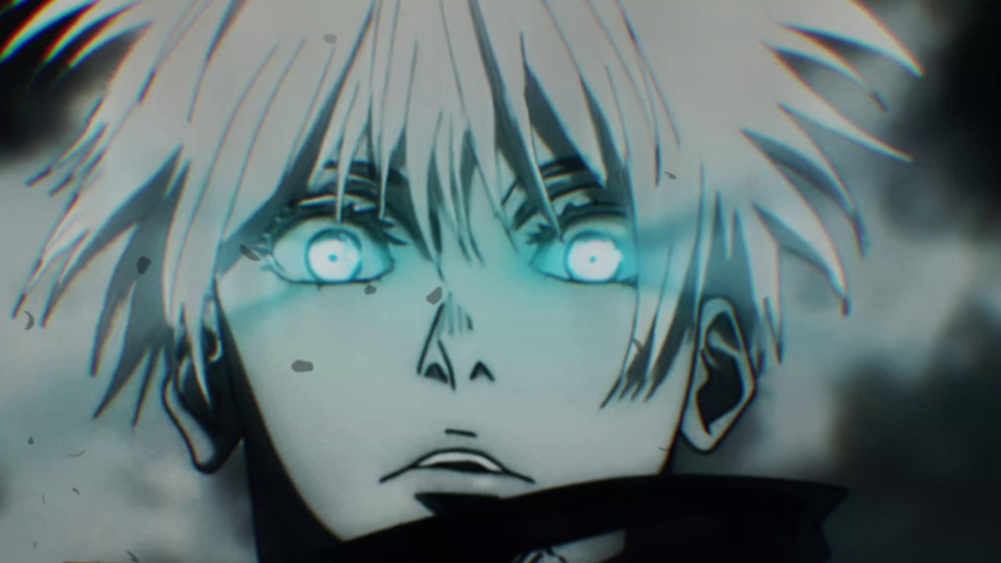 Gojo Satoru Glowing Eyes Wallpapers - Wallpaper Cave