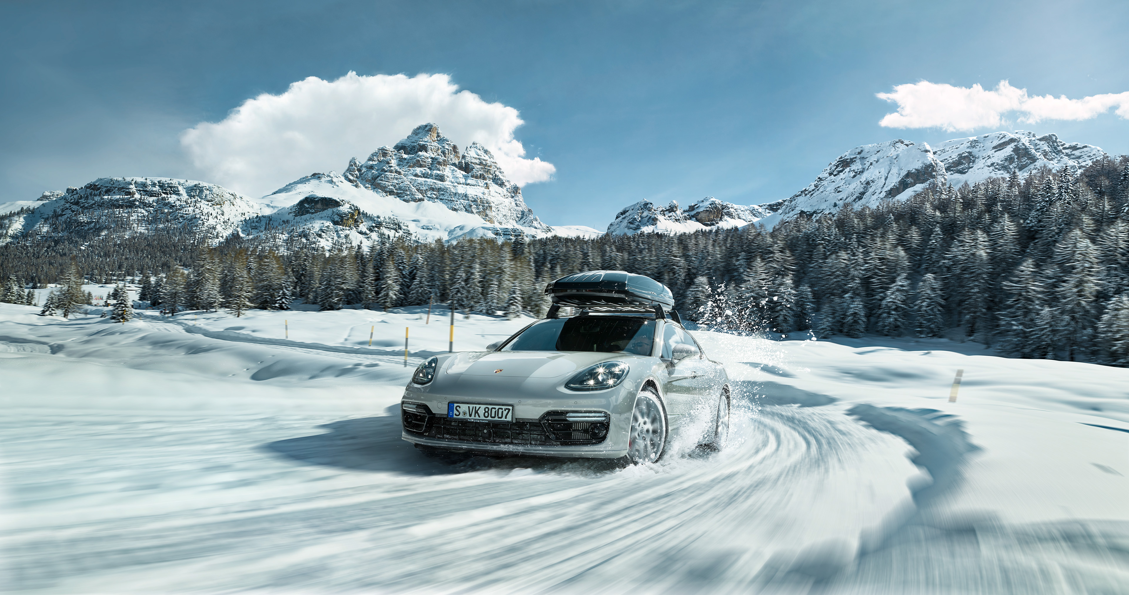 Porsche In Snow Wallpapers - Wallpaper Cave
