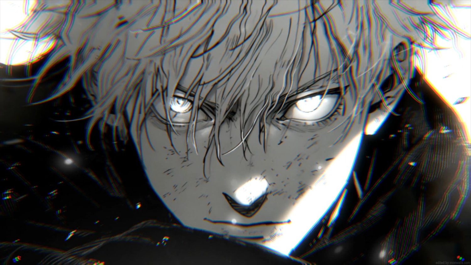 Gojo Satoru Glowing Eyes Wallpapers - Wallpaper Cave