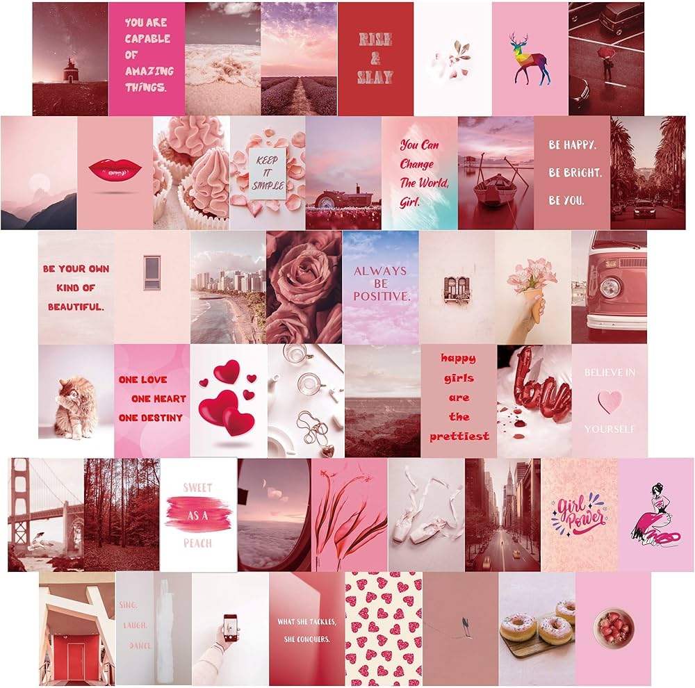Pink Collage Computer Wallpapers - Wallpaper Cave