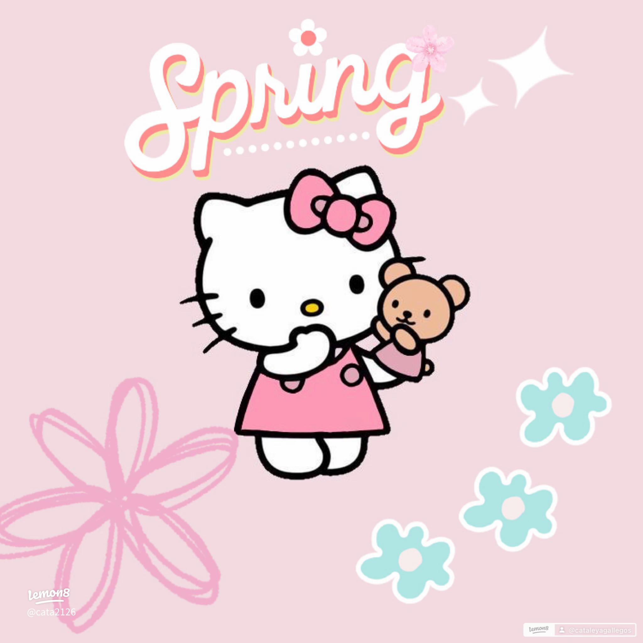 Hello Kitty Spring Vibes Wallpapers - Wallpaper Cave