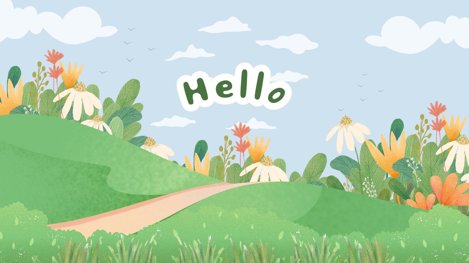 1600x900 Spring Garden Wallpapers - Wallpaper Cave