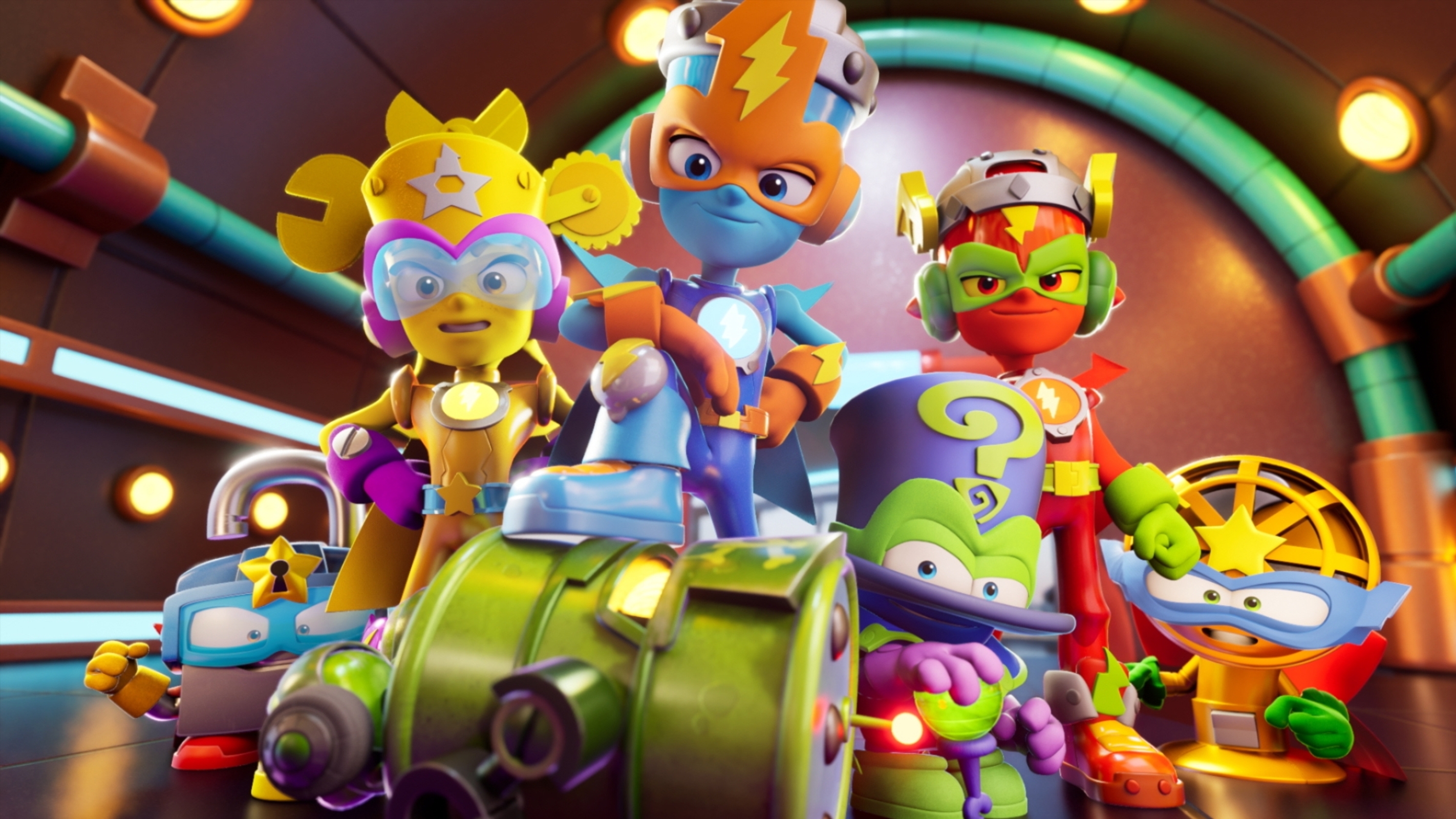 Superthings Rivals Of Kaboom, Kazoom Power Wallpapers - Wallpaper Cave