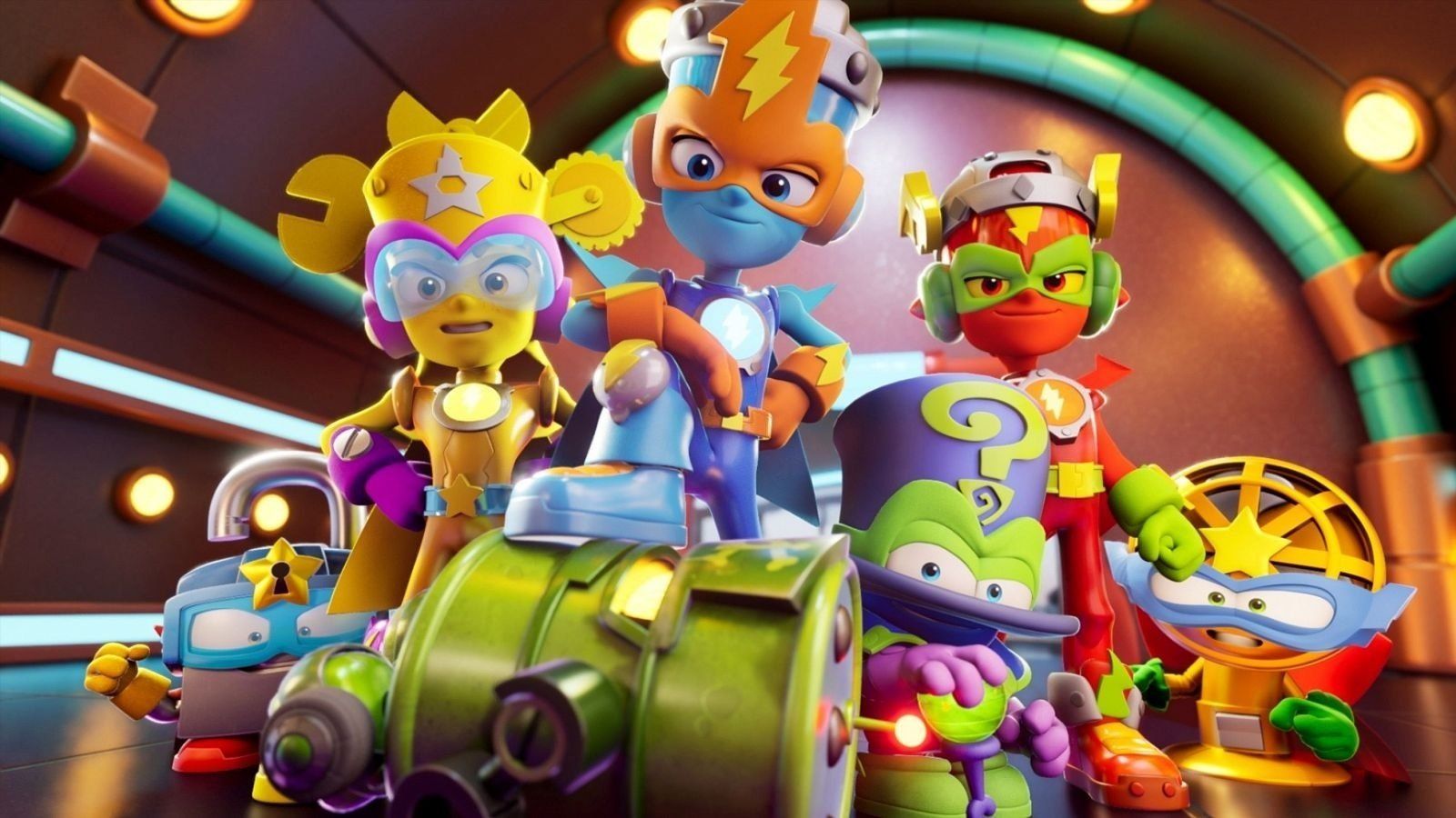 Superthings Rivals Of Kaboom, Kazoom Power Wallpapers - Wallpaper Cave