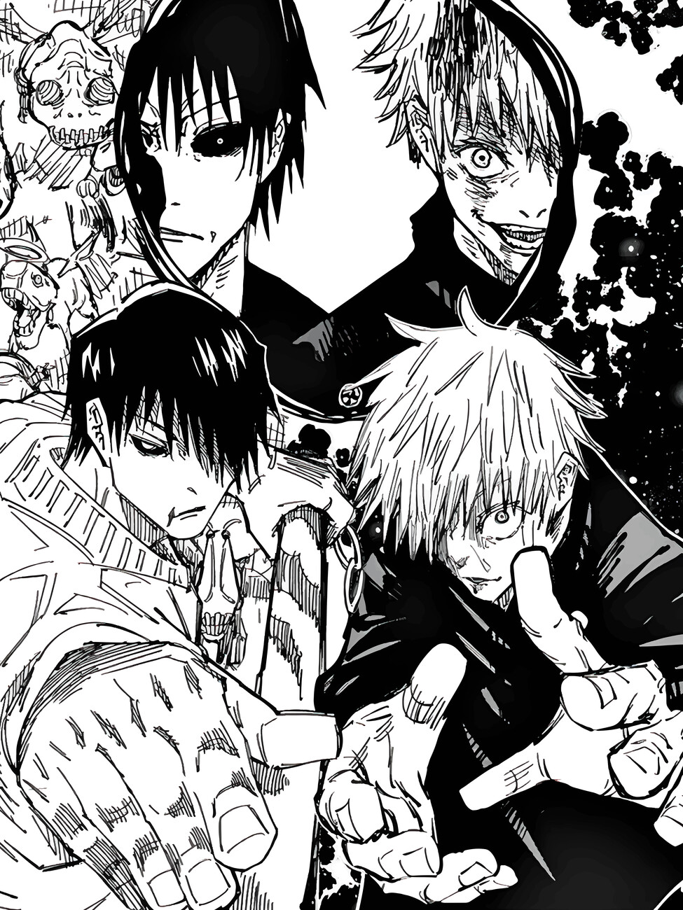 Toji Black And White Wallpapers - Wallpaper Cave