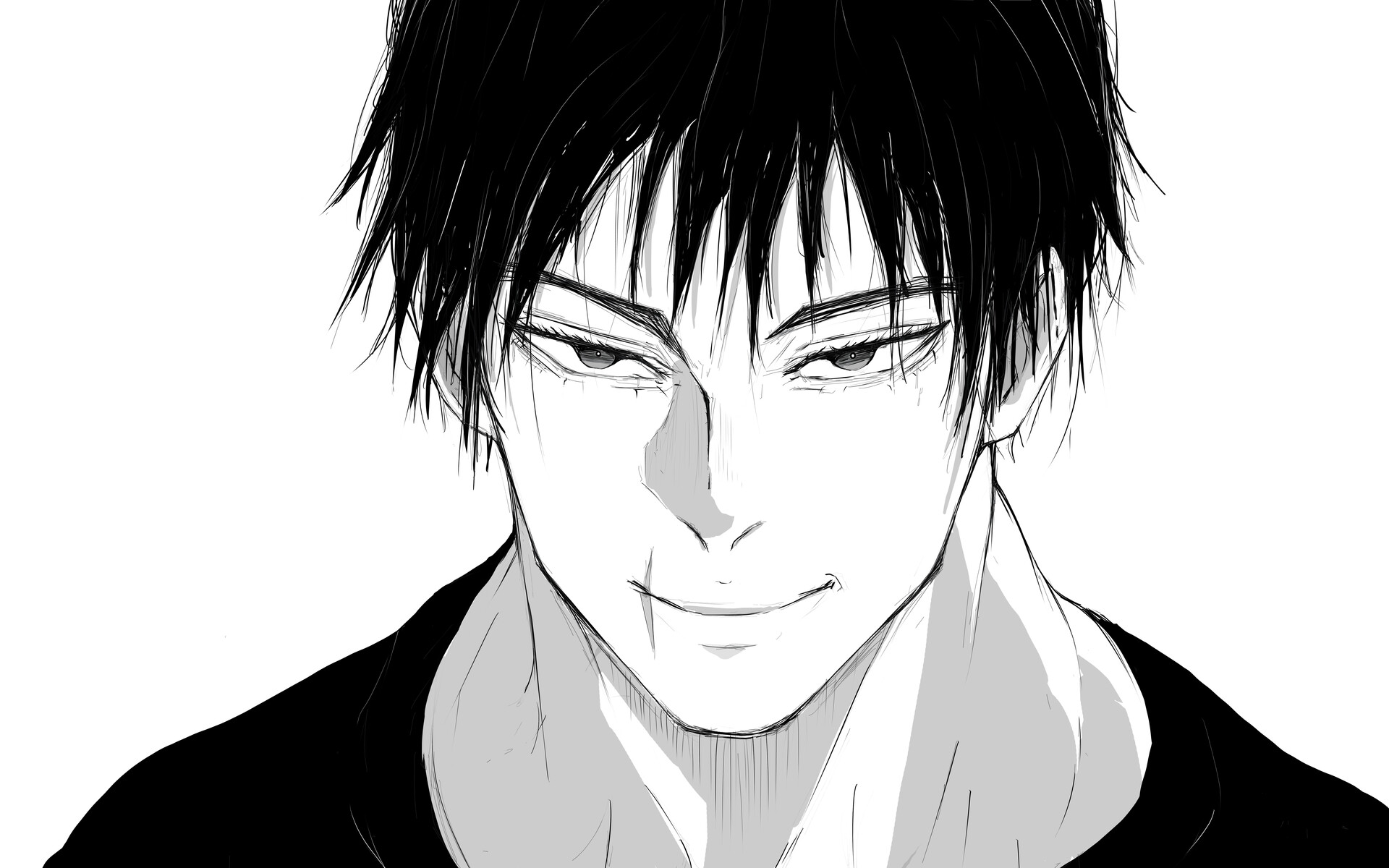 Toji Black And White Wallpapers - Wallpaper Cave