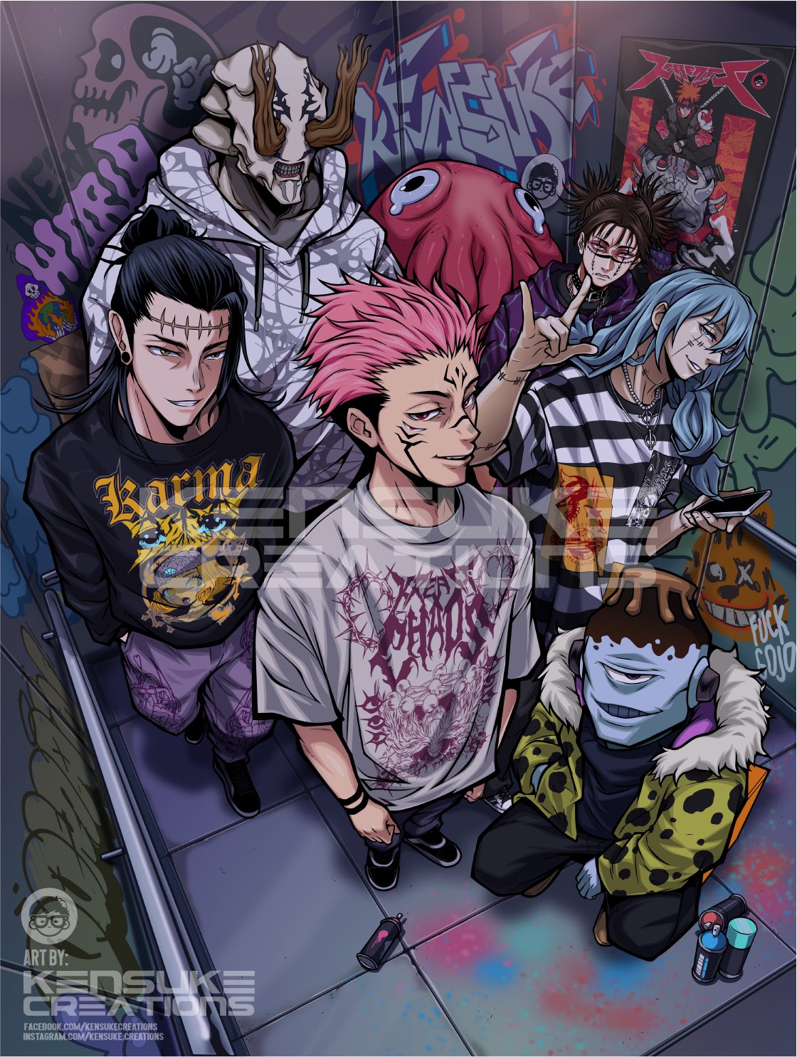 JJK Drip Wallpapers - Wallpaper Cave