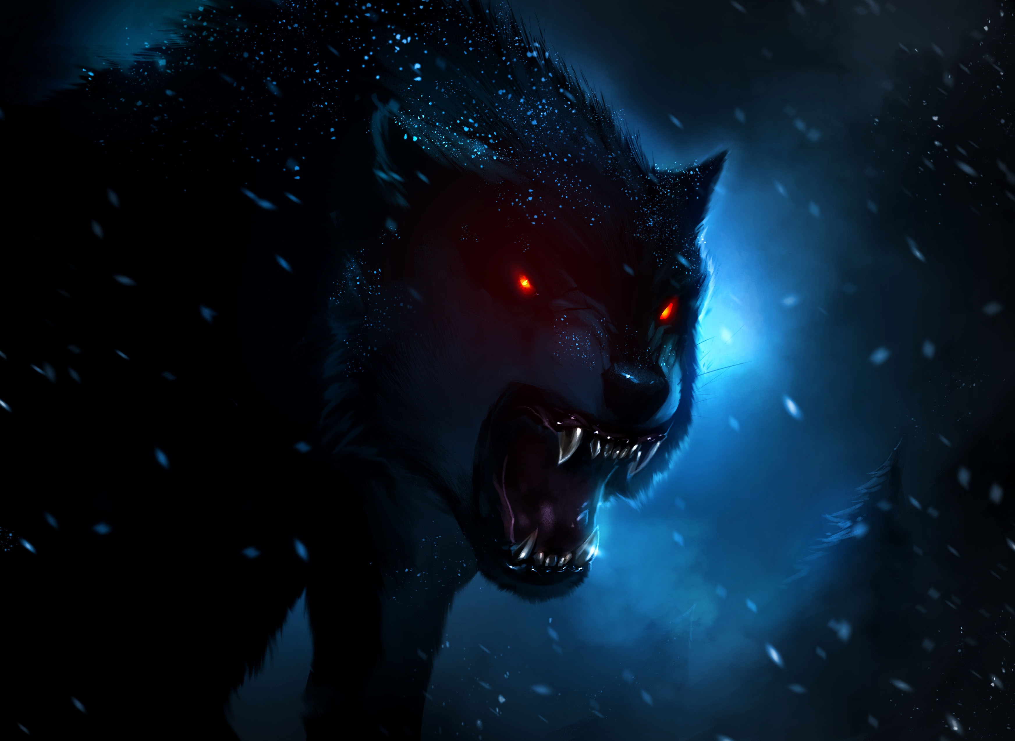 Wolf Red Eyes Wallpapers - Wallpaper Cave