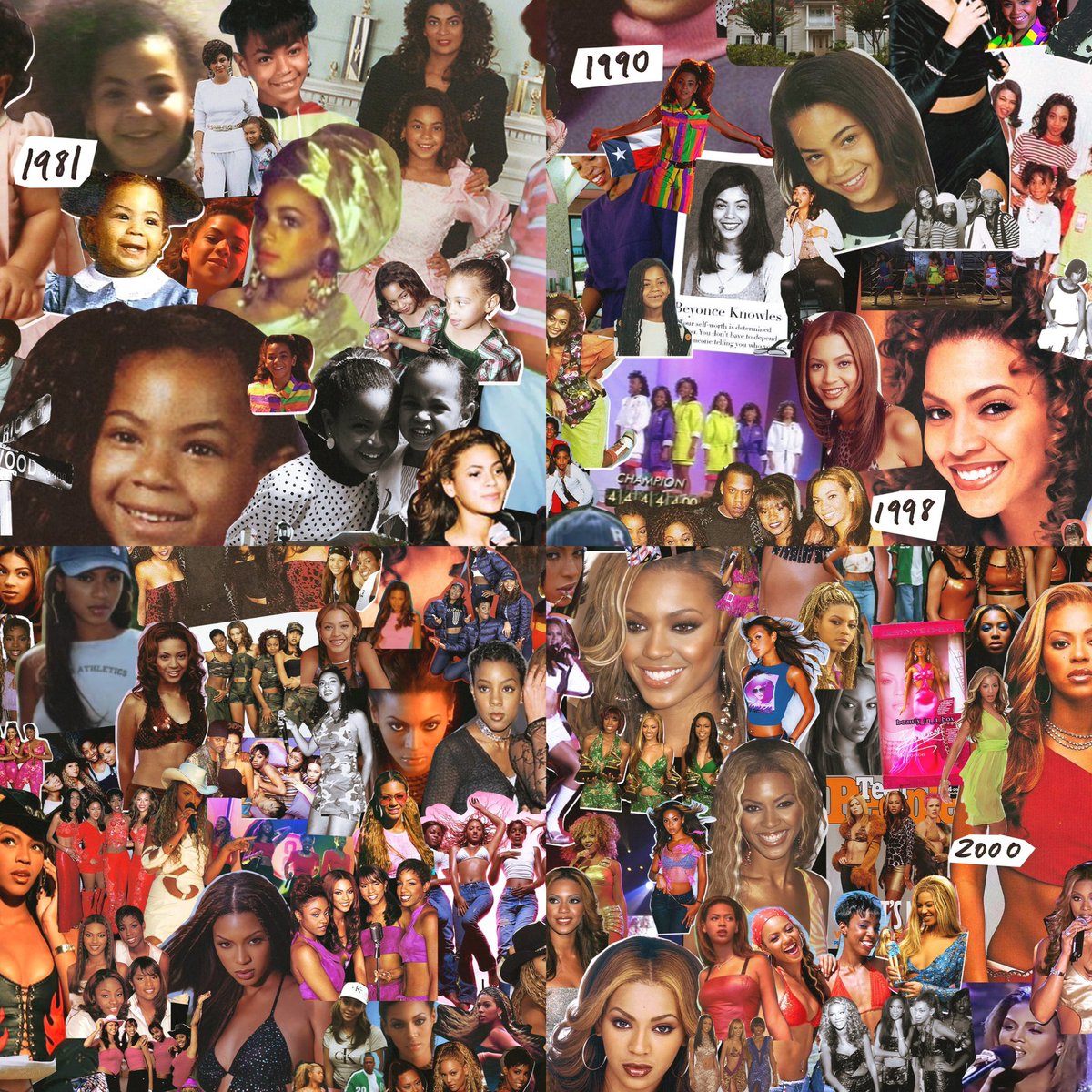 Beyoncé Collage Wallpapers - Wallpaper Cave
