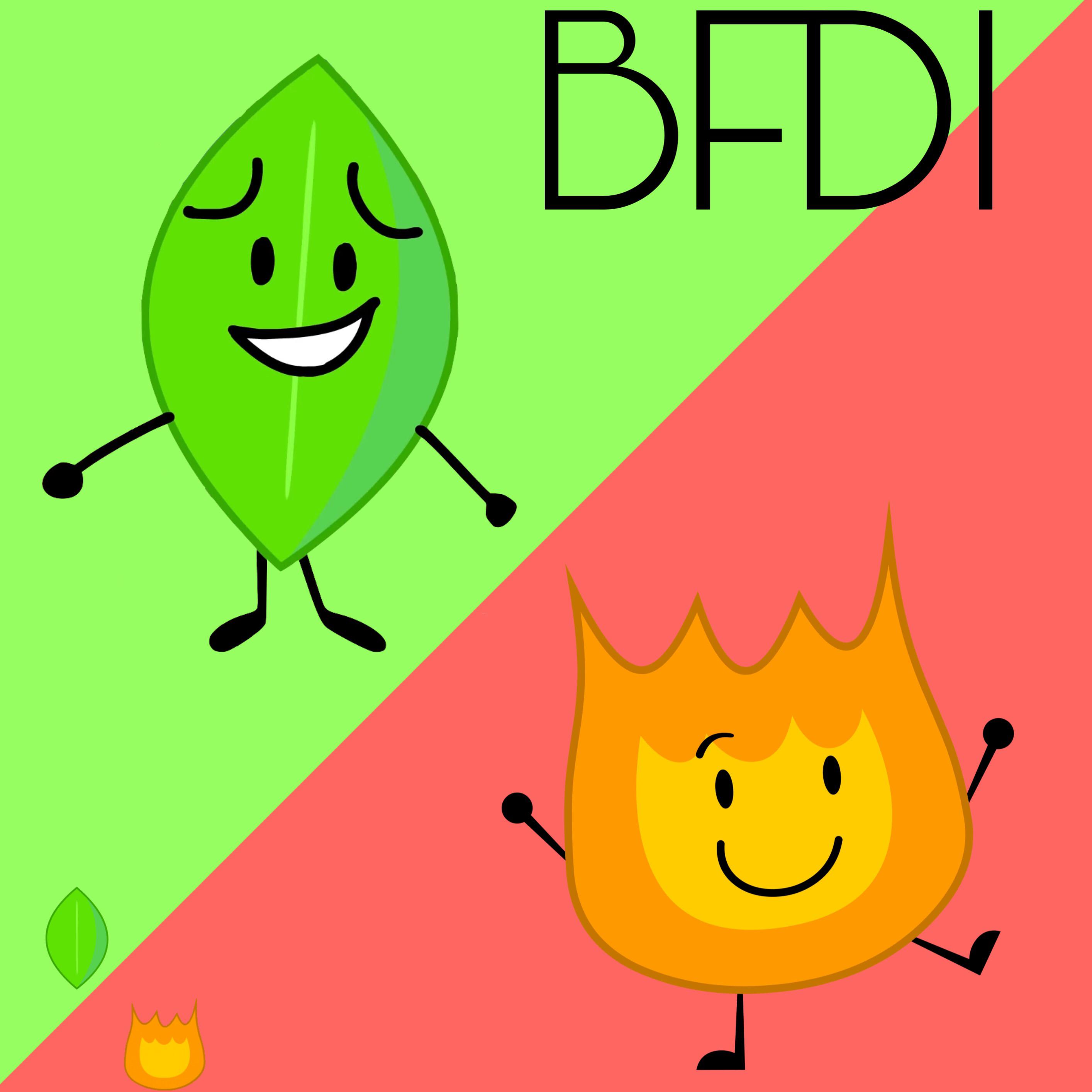 BFDI Leafy And Firey Wallpapers - Wallpaper Cave