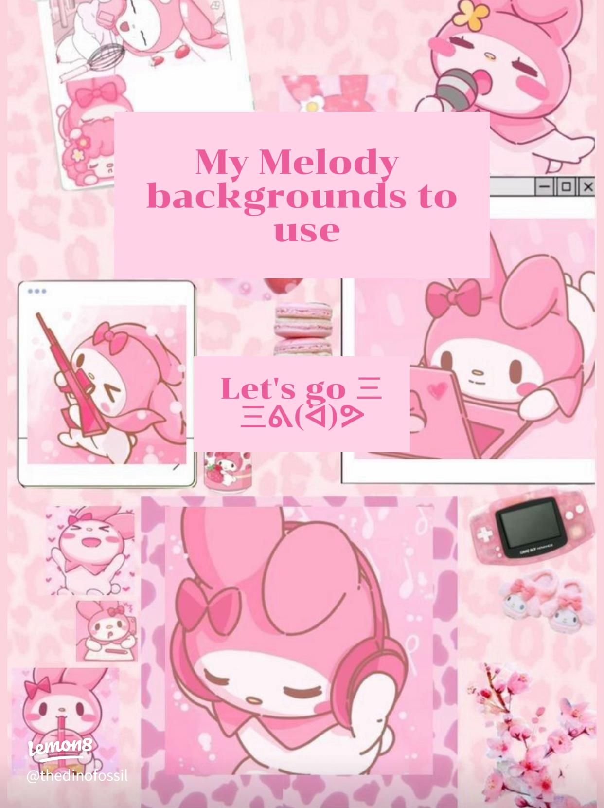 Pink My Melody Wallpapers - Wallpaper Cave