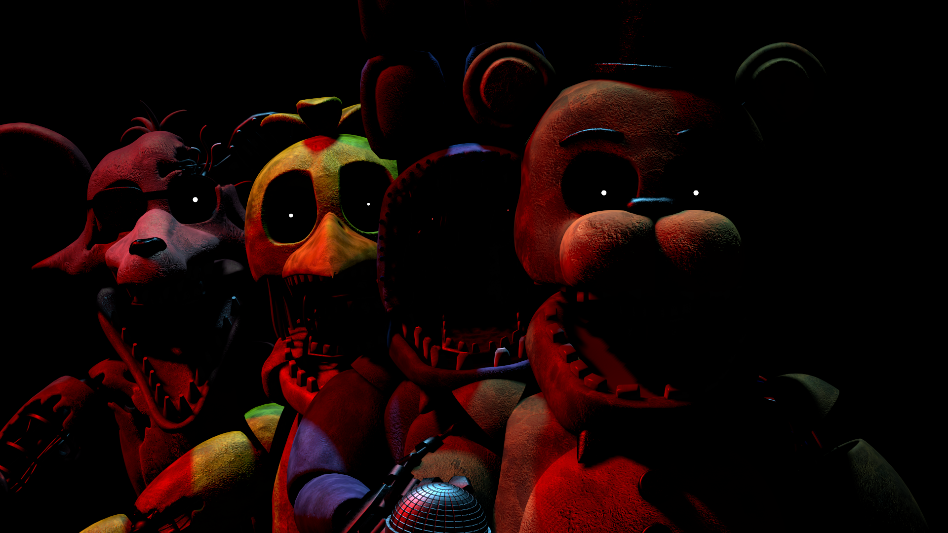 Withered Animatronics Wallpapers - Wallpaper Cave