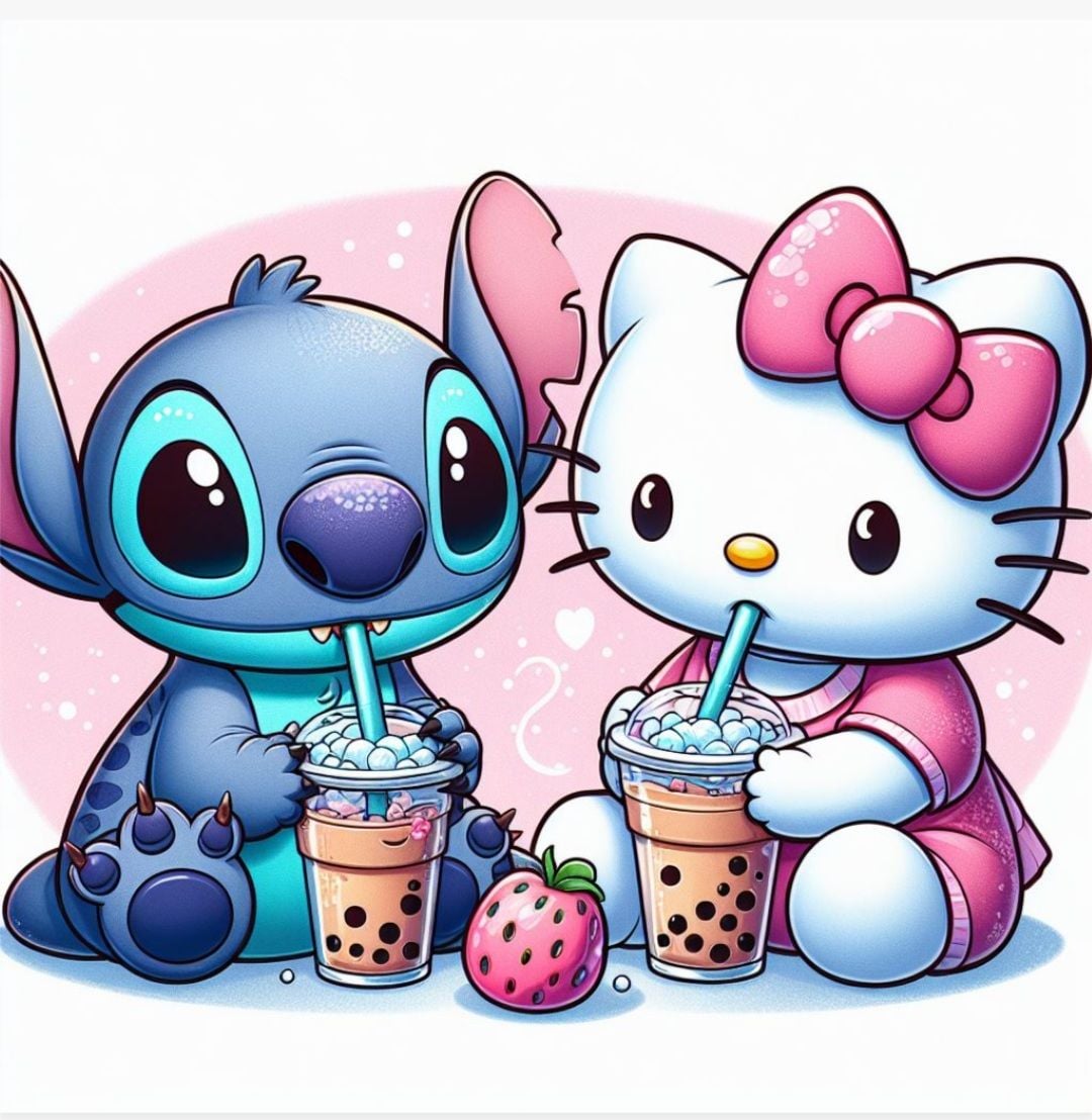 Hello Kitty Stitch Wallpapers - Wallpaper Cave