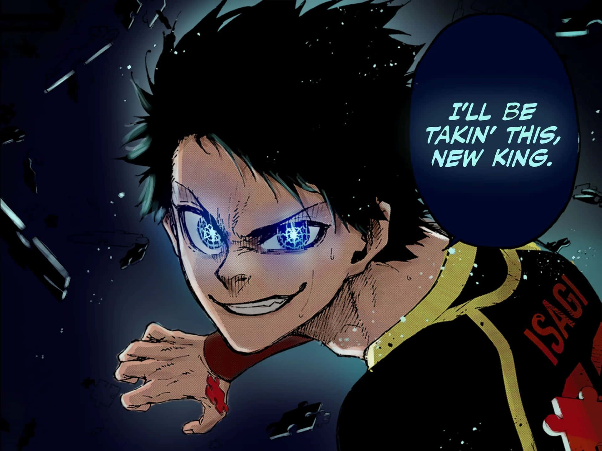 Blue Lock Nel Isagi Wallpapers - Wallpaper Cave