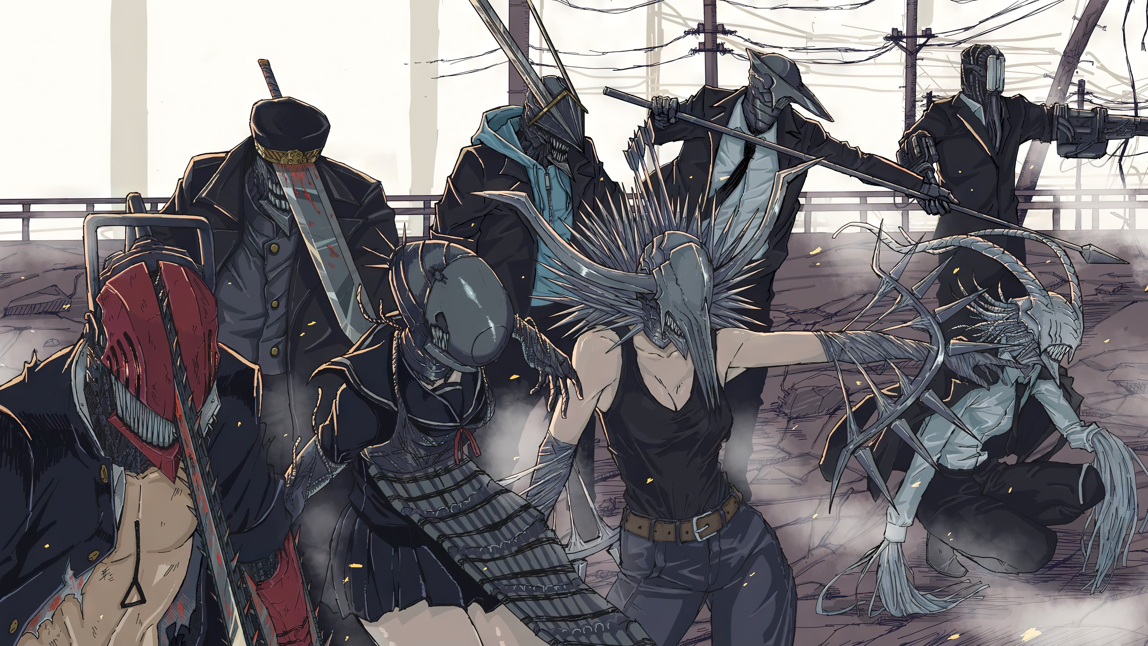 Chainsaw Man Desktop 4k Wallpapers - Wallpaper Cave