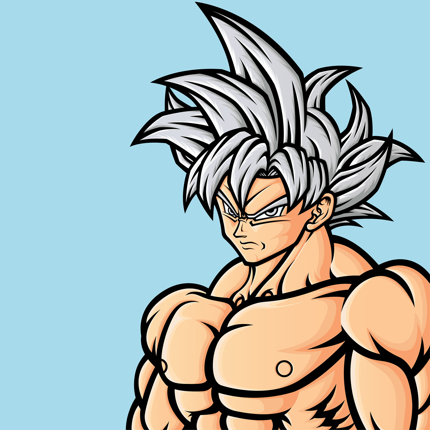 Goku Vector Wallpapers - Wallpaper Cave