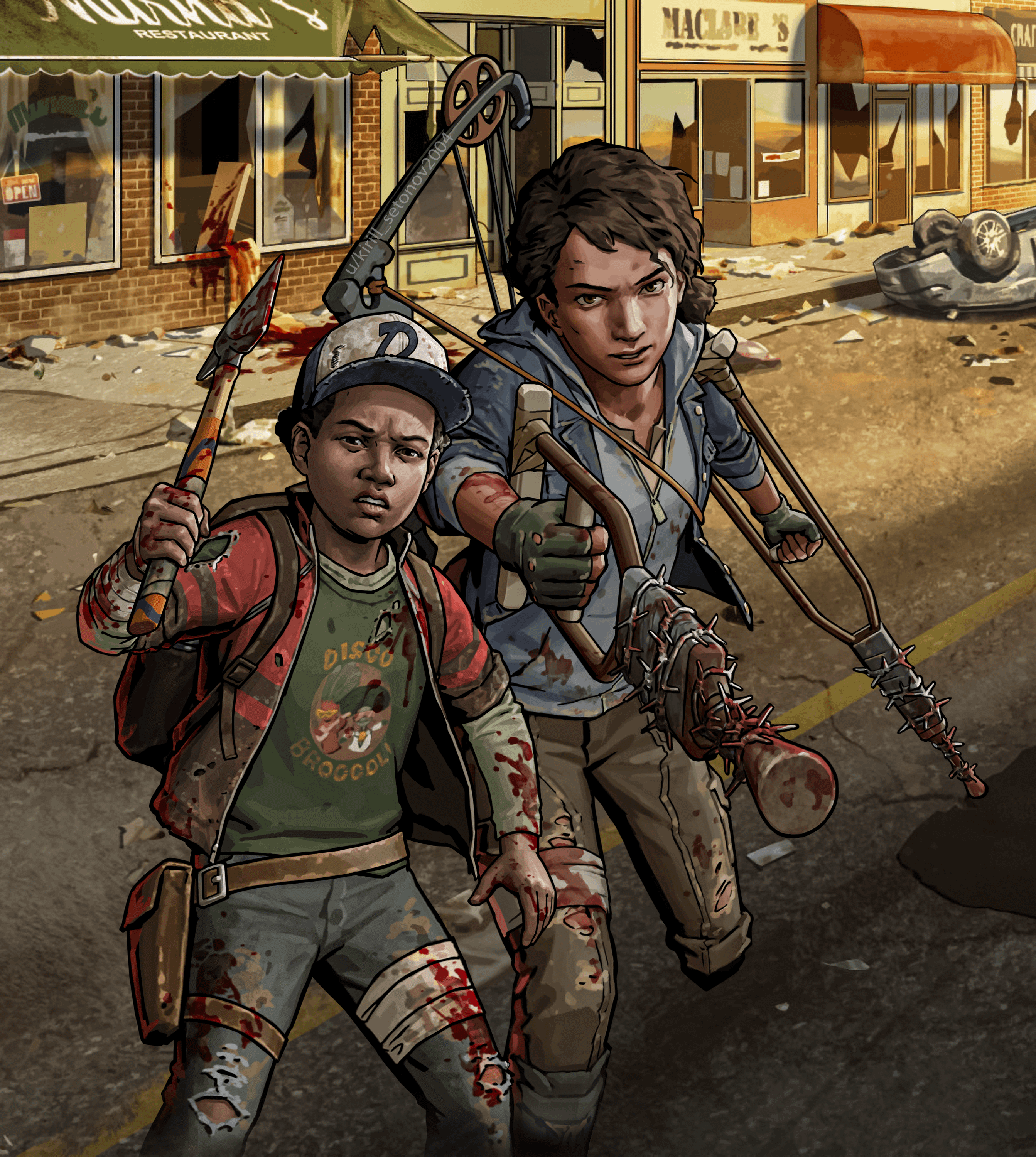 Clem The Walking Dead Phone Wallpapers - Wallpaper Cave