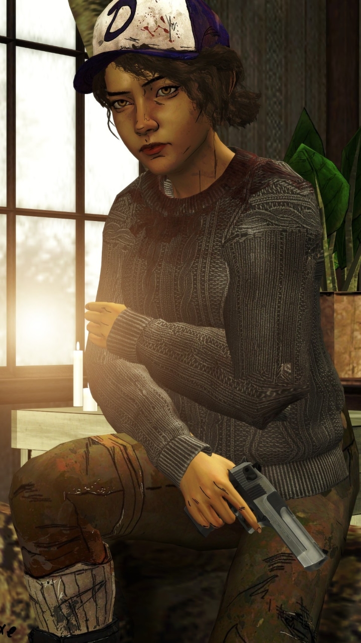 Clem The Walking Dead Phone Wallpapers - Wallpaper Cave