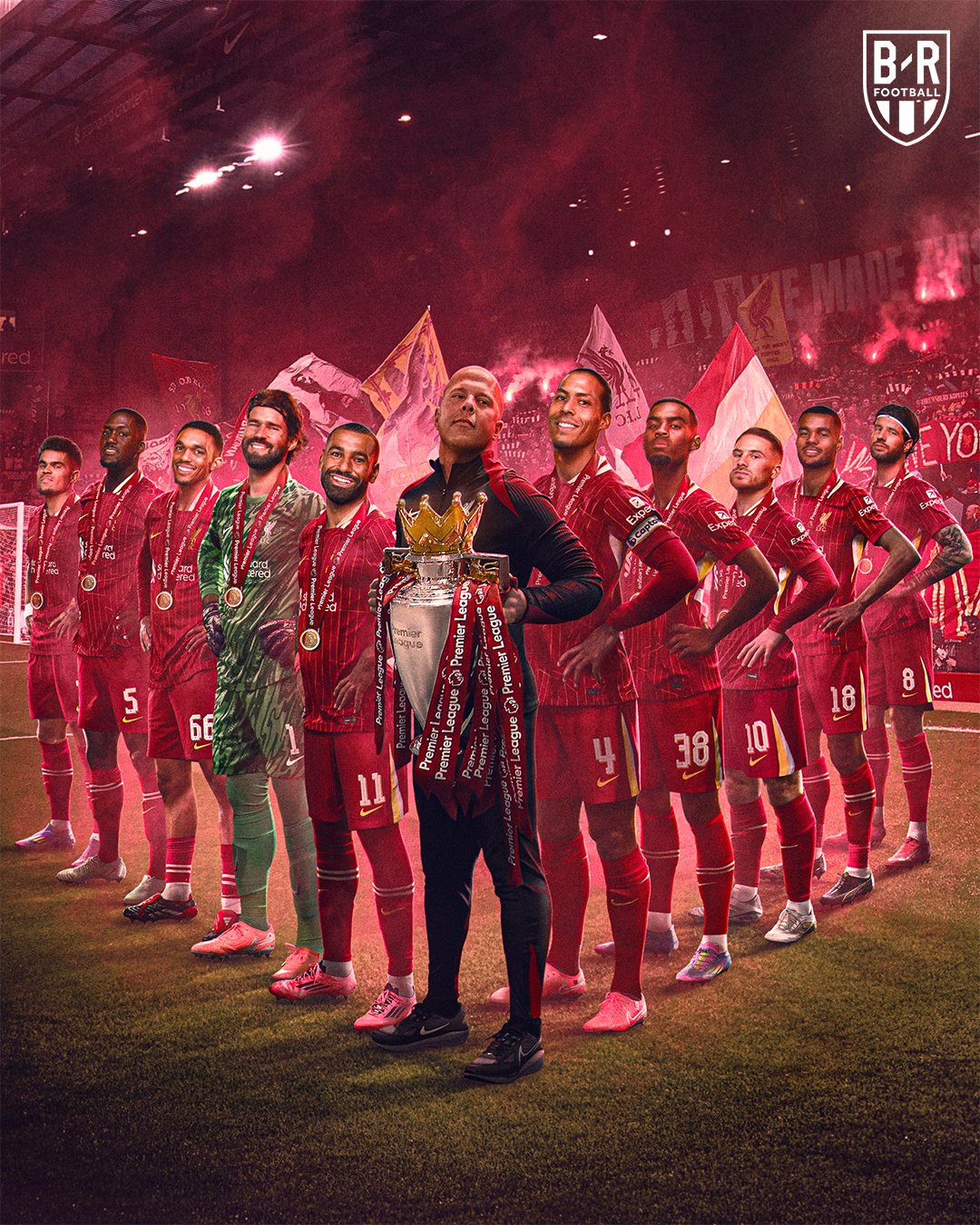 Liverpool Premier League Champions 2025 Wallpapers - Wallpaper Cave