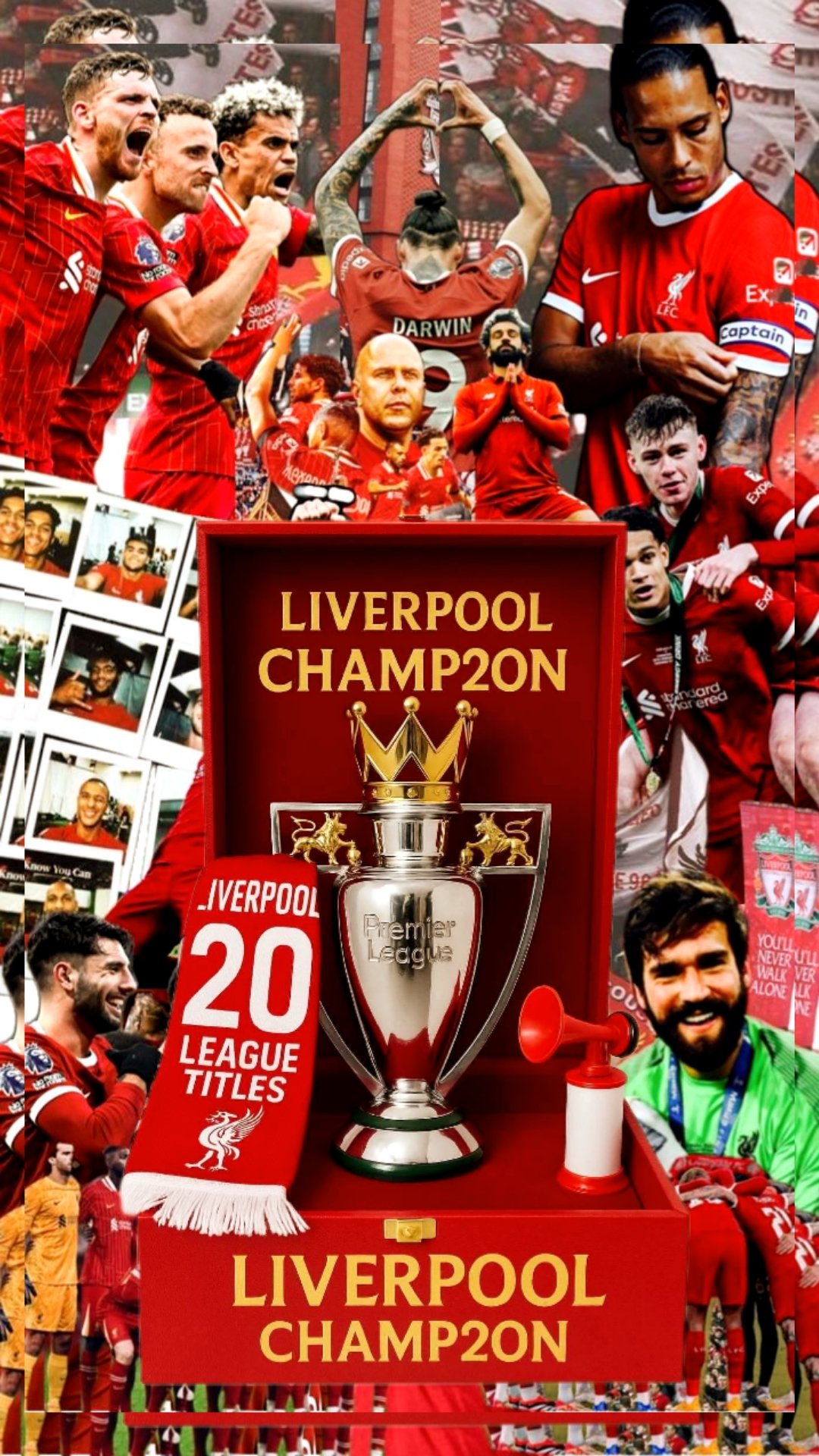 Liverpool Premier League Champions 2025 Wallpapers - Wallpaper Cave