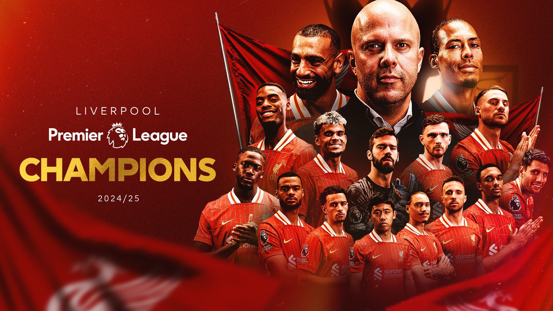 Liverpool Premier League Champions 2025 Wallpapers - Wallpaper Cave