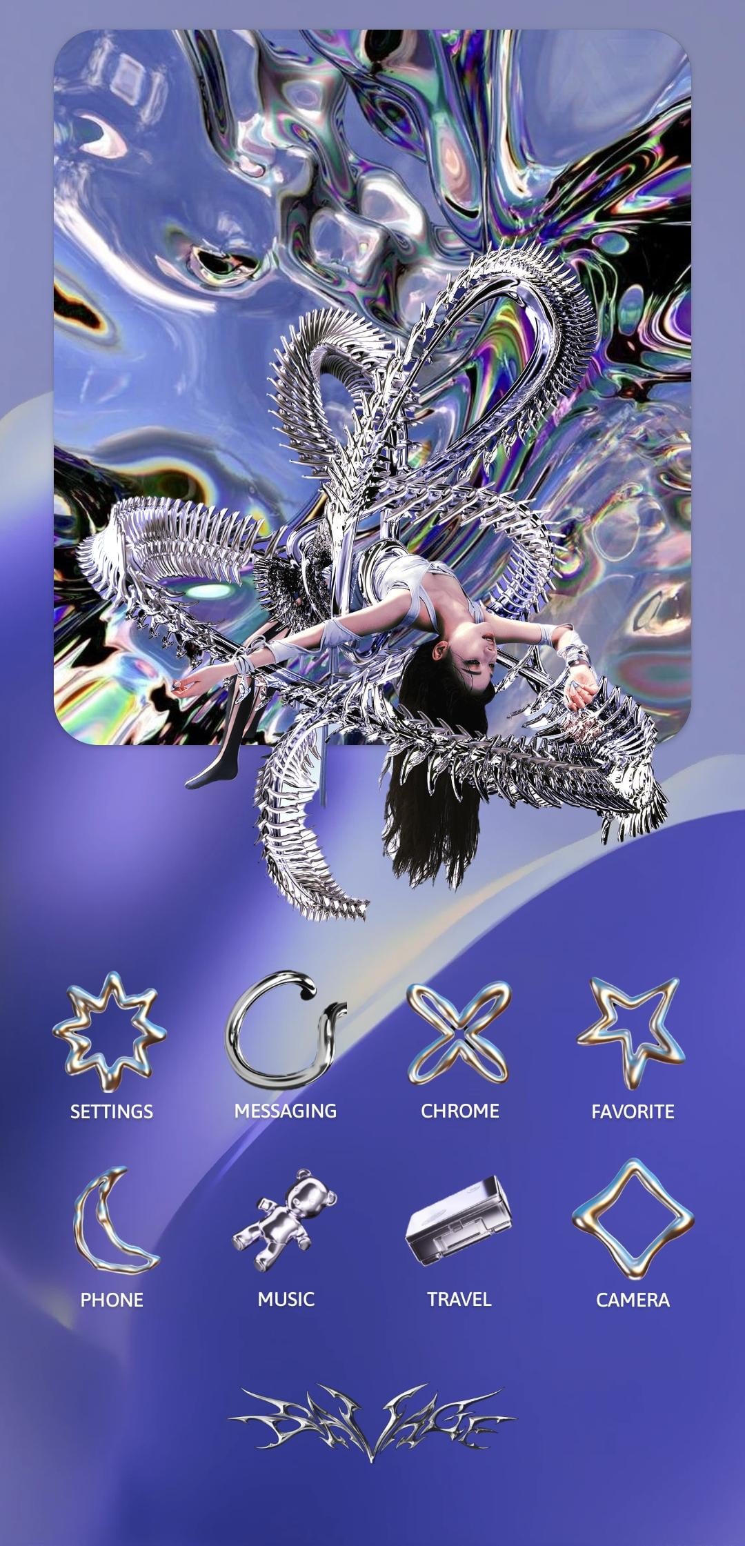 Chrome Y2k Wallpapers - Wallpaper Cave