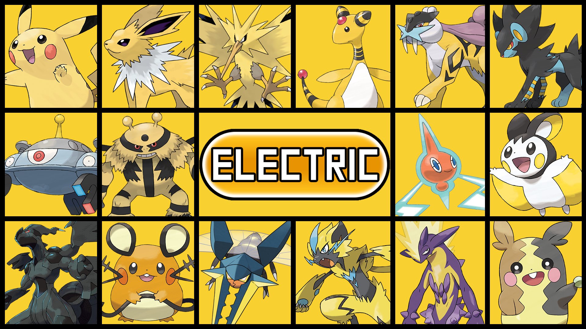Pokémon Electric Type Wallpapers - Wallpaper Cave