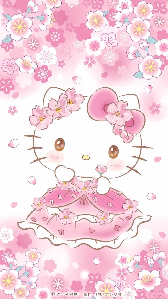 Hello Kitty Spring Vibes Wallpapers - Wallpaper Cave