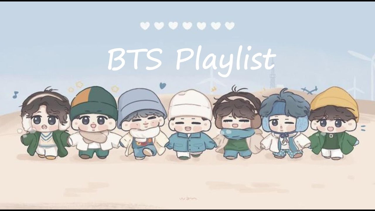 BTS Chibi Desktop Wallpapers - Wallpaper Cave