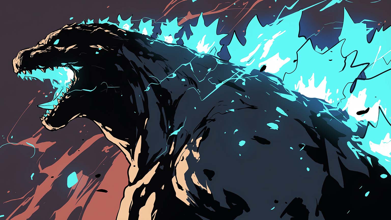 Blue Godzilla Computer Wallpapers - Wallpaper Cave