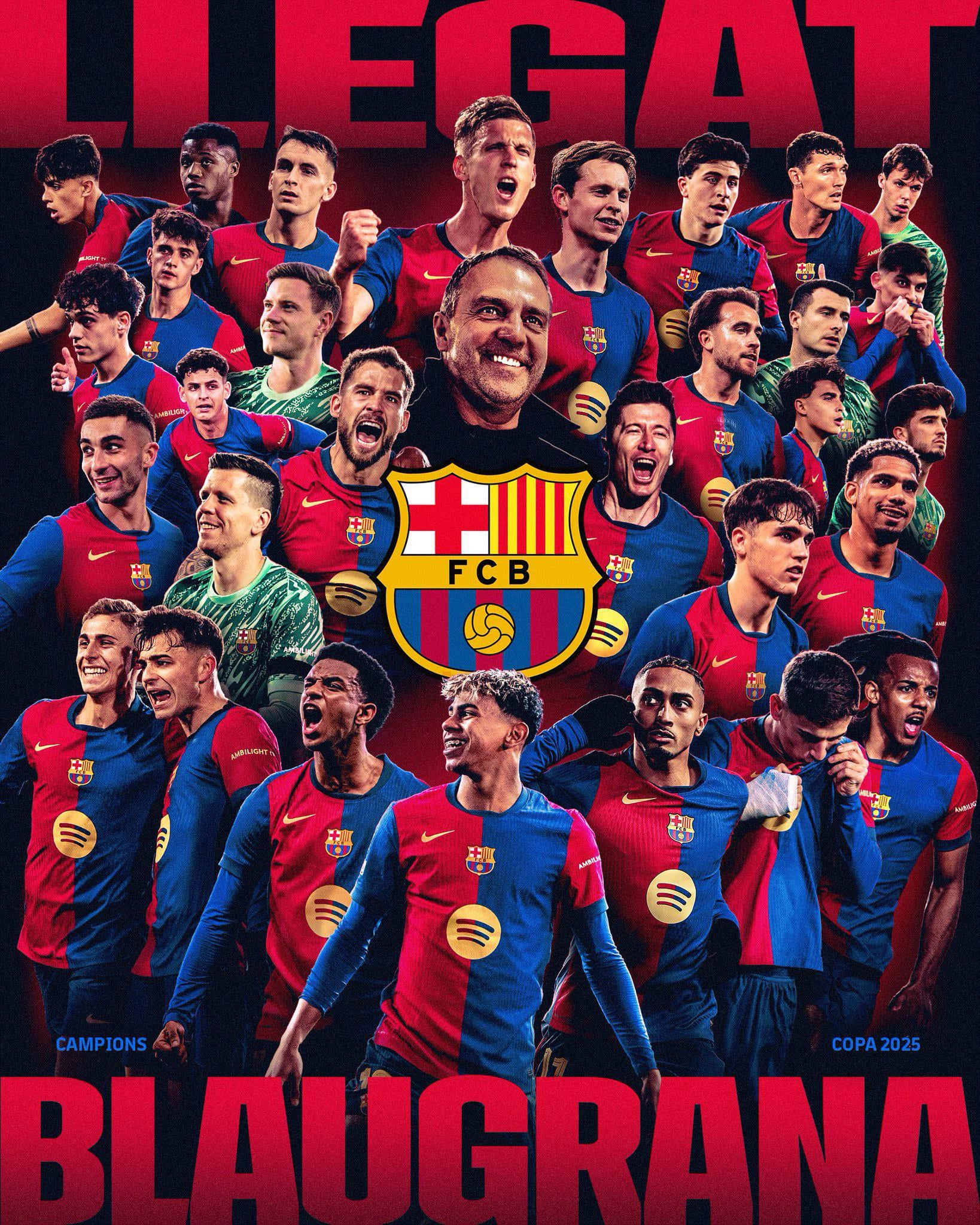 FC Barcelona La Liga 2025 Champions Wallpapers - Wallpaper Cave