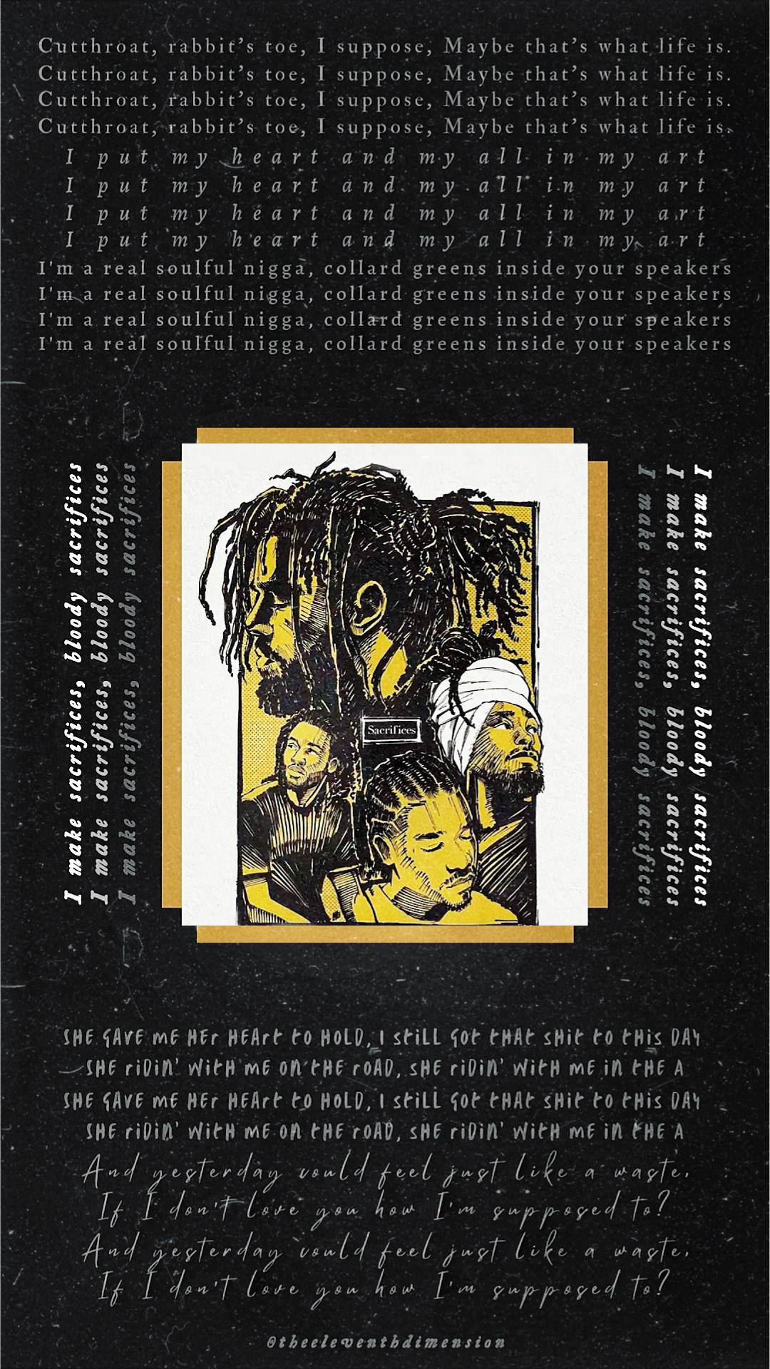 J. Cole Lyrics Wallpapers - Wallpaper Cave