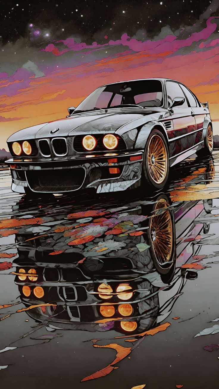 Cartoon BMW Wallpapers - Wallpaper Cave