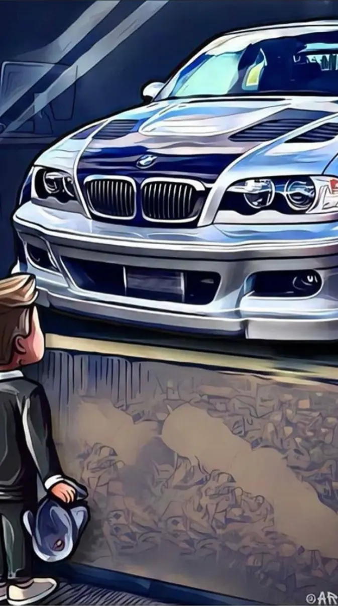 Cartoon BMW Wallpapers - Wallpaper Cave