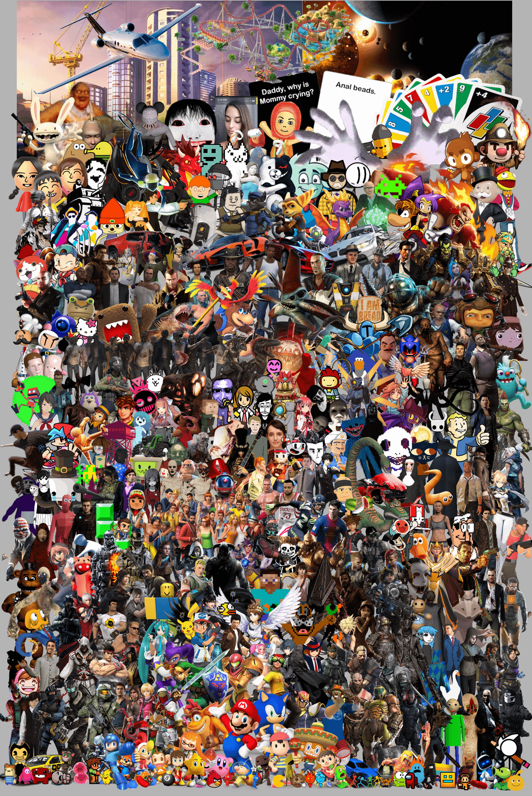 Video Game Collage Wallpapers - Wallpaper Cave