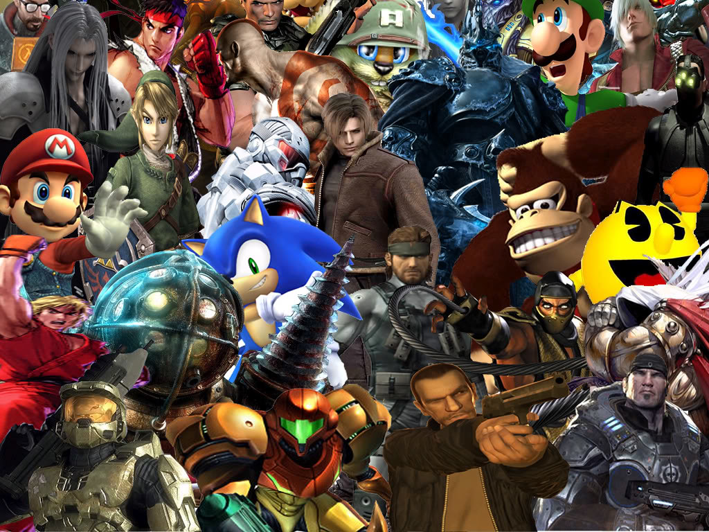 Video Game Collage Wallpapers - Wallpaper Cave
