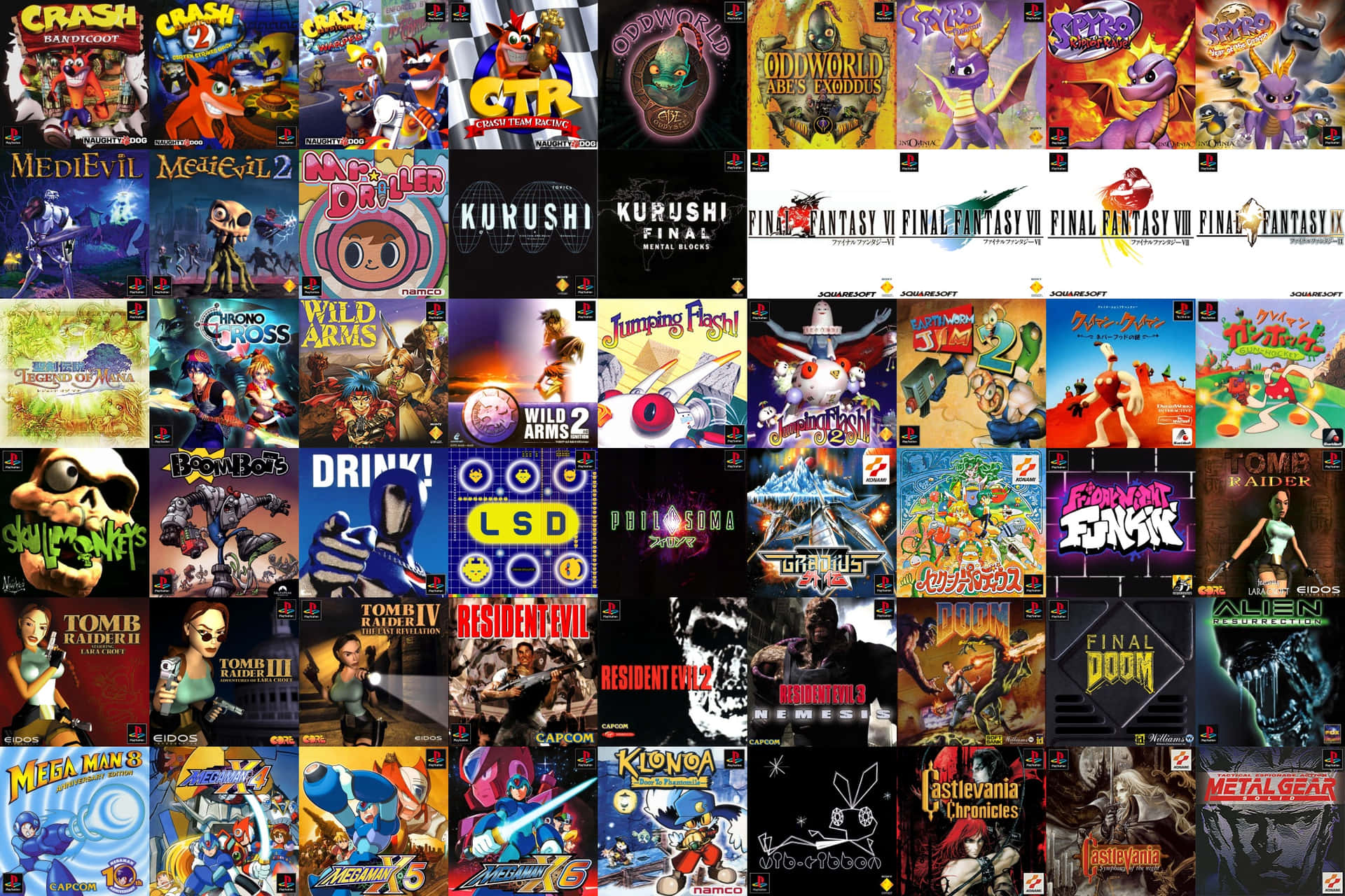 Video Game Collage Wallpapers - Wallpaper Cave