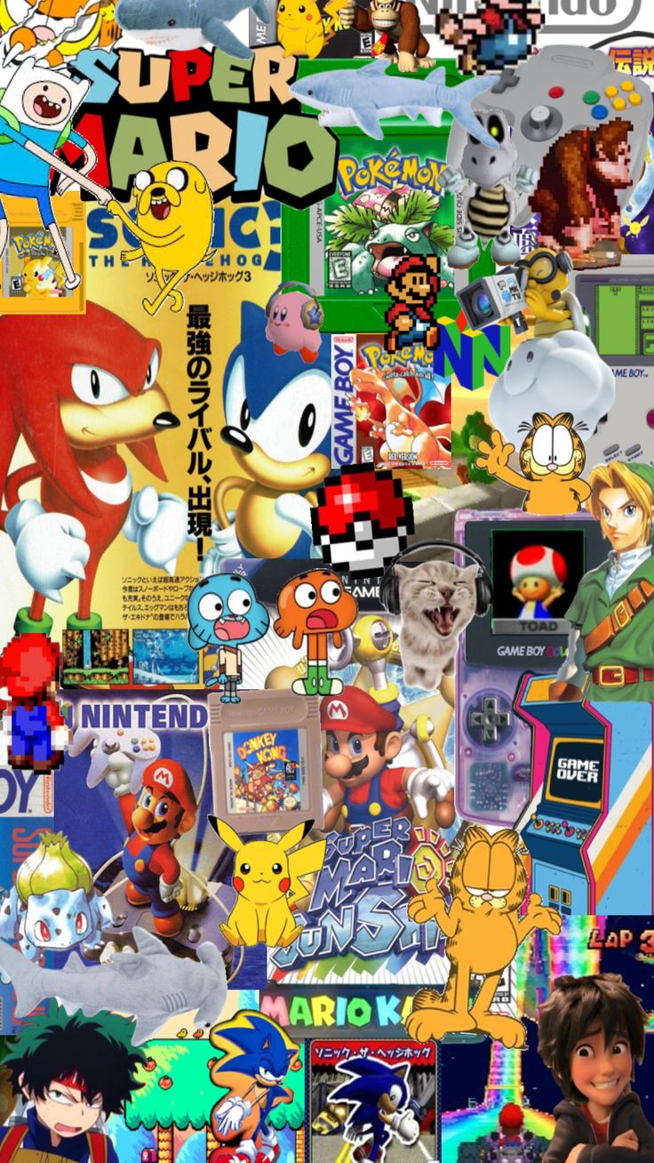 Video Game Collage Wallpapers - Wallpaper Cave