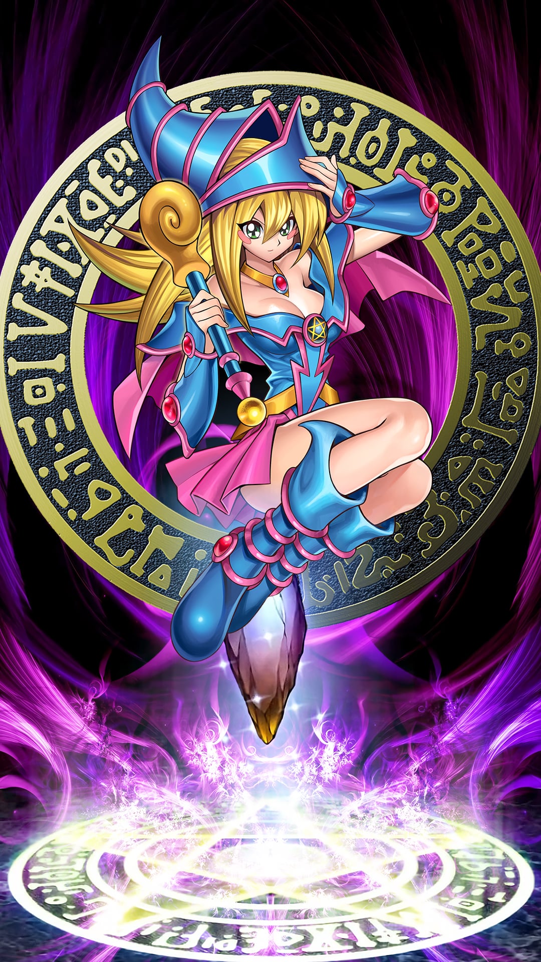 Yu-Gi-Oh Dark Magician Girl Wallpapers - Wallpaper Cave