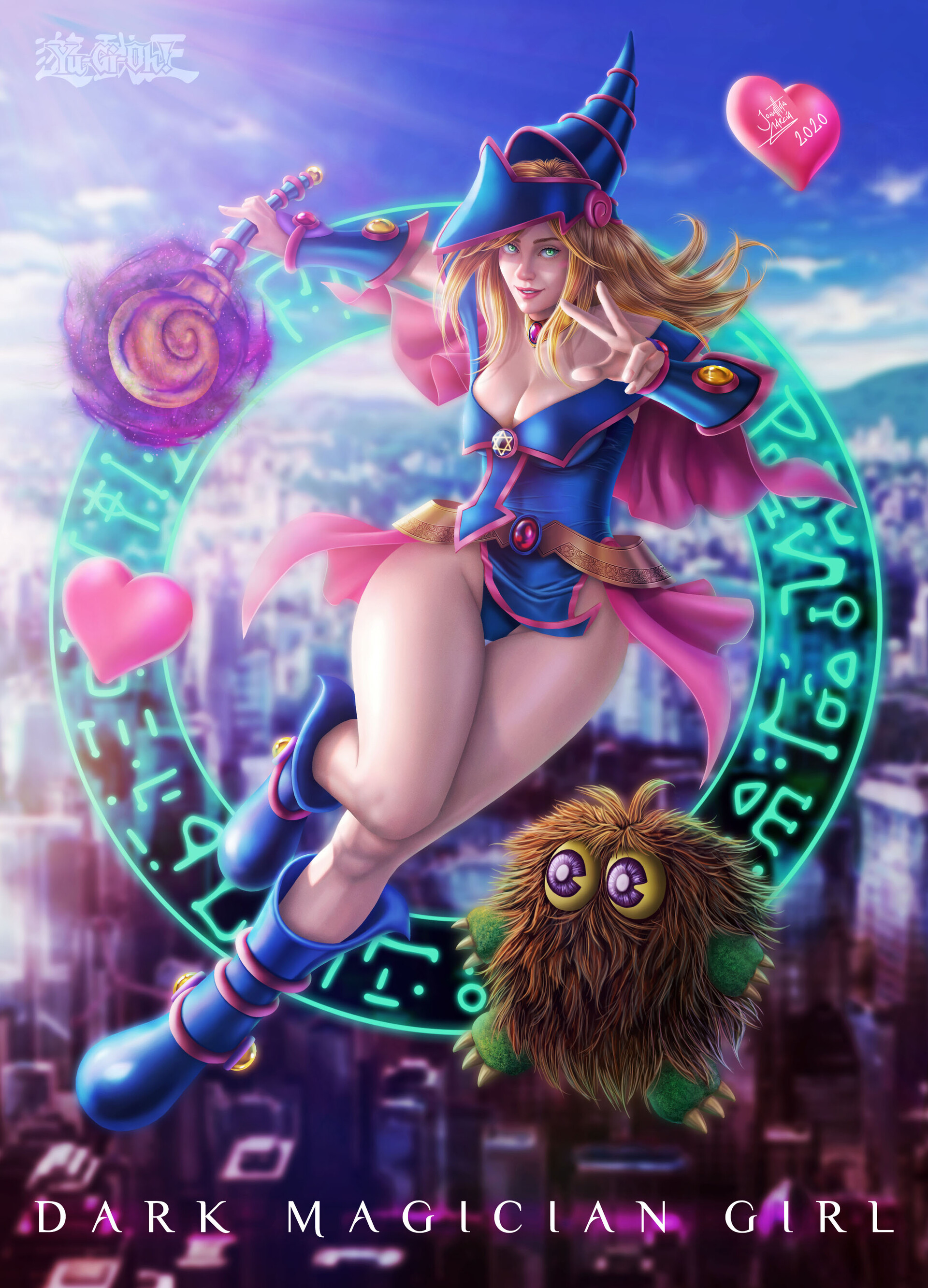 Yu-Gi-Oh Dark Magician Girl Wallpapers - Wallpaper Cave